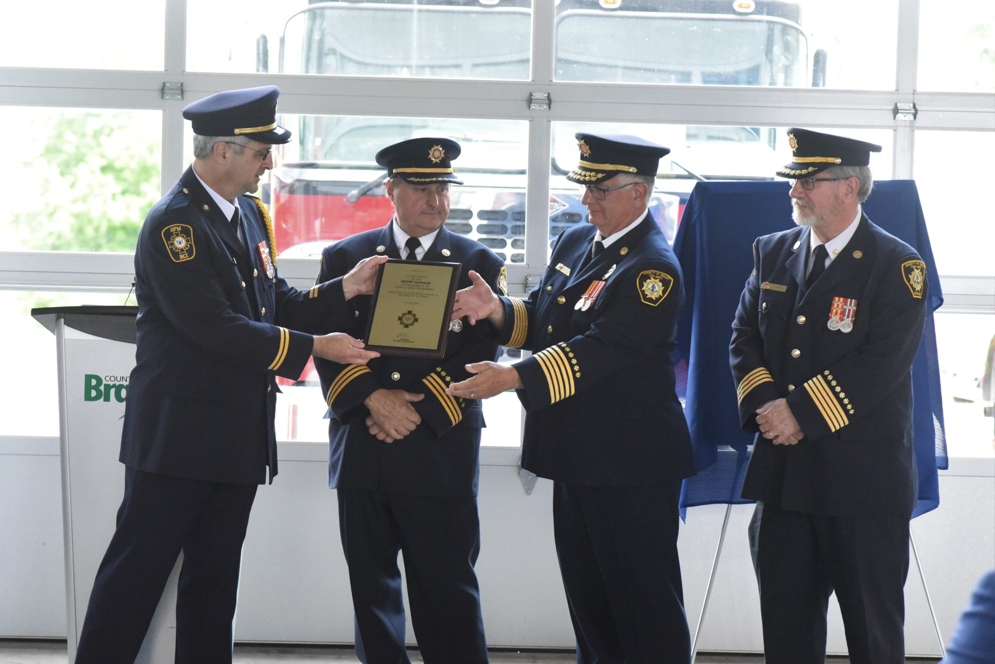 County of Brant celebrates grand opening of Scotland fire station ...