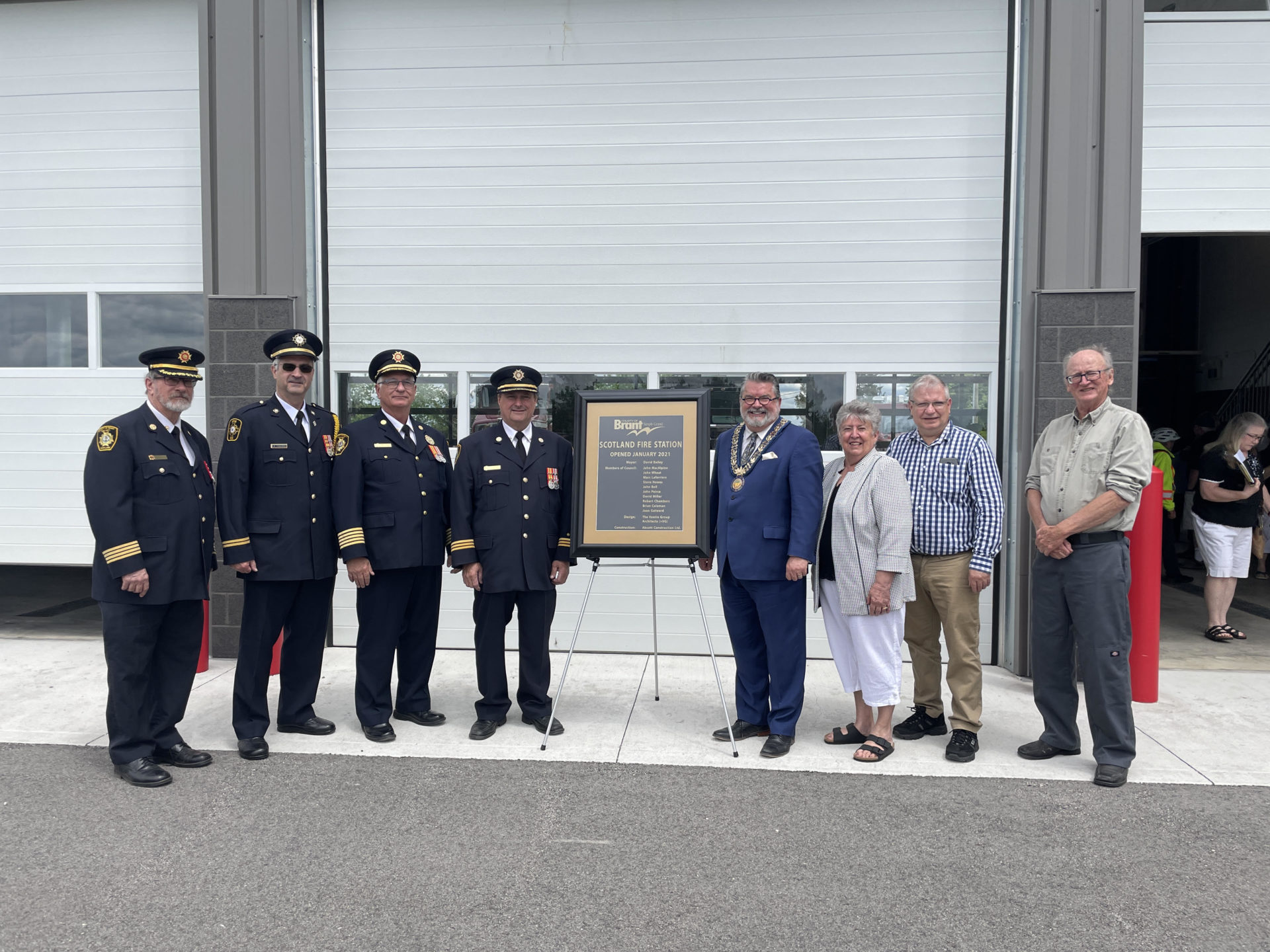 County of Brant celebrates grand opening of Scotland fire station ...