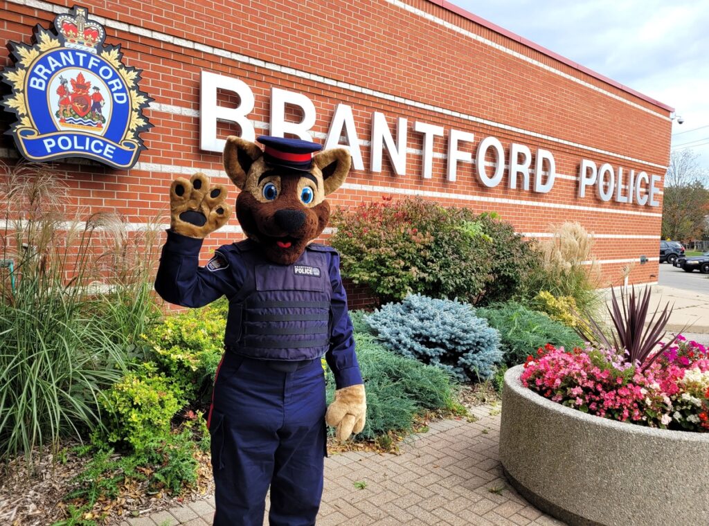 Brantford Police Service Unveils New Mascot Brantbeacon