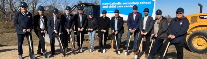Catholic School Board celebrates groundbreaking of new school | BrantBeacon