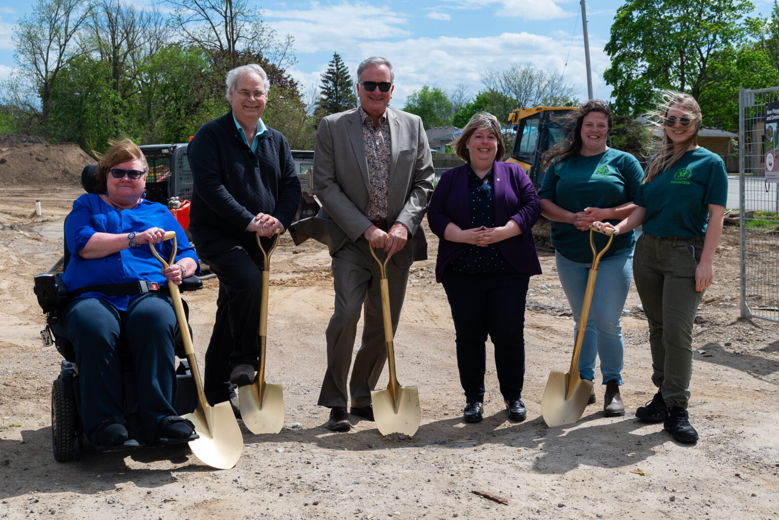 City of Brantford breaks ground at Woodman Park | BrantBeacon
