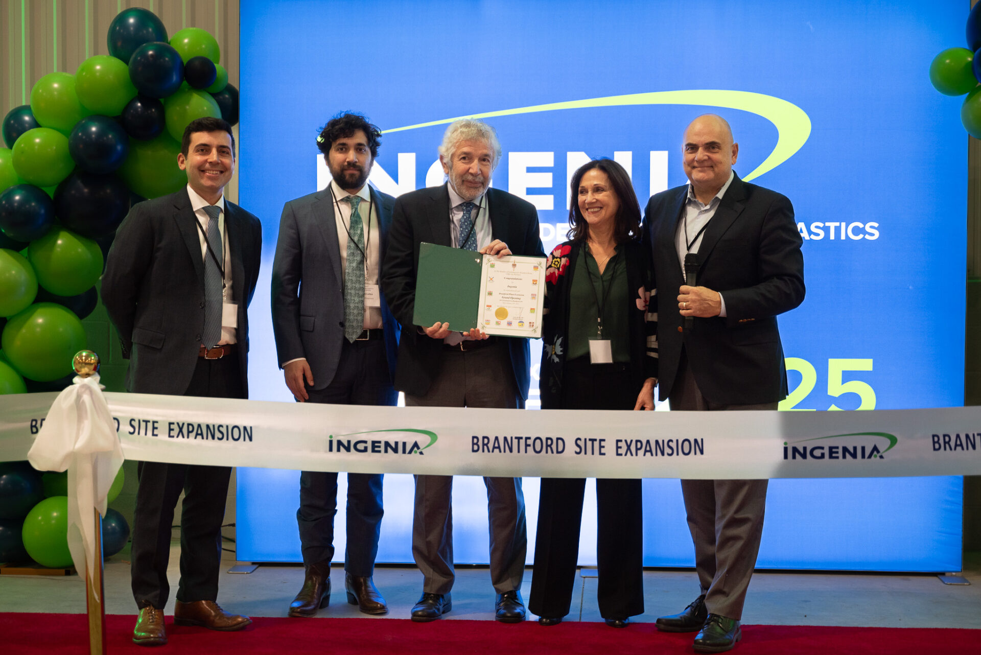 Ingenia Polymers celebrates expansion of Brantford facility | BrantBeacon