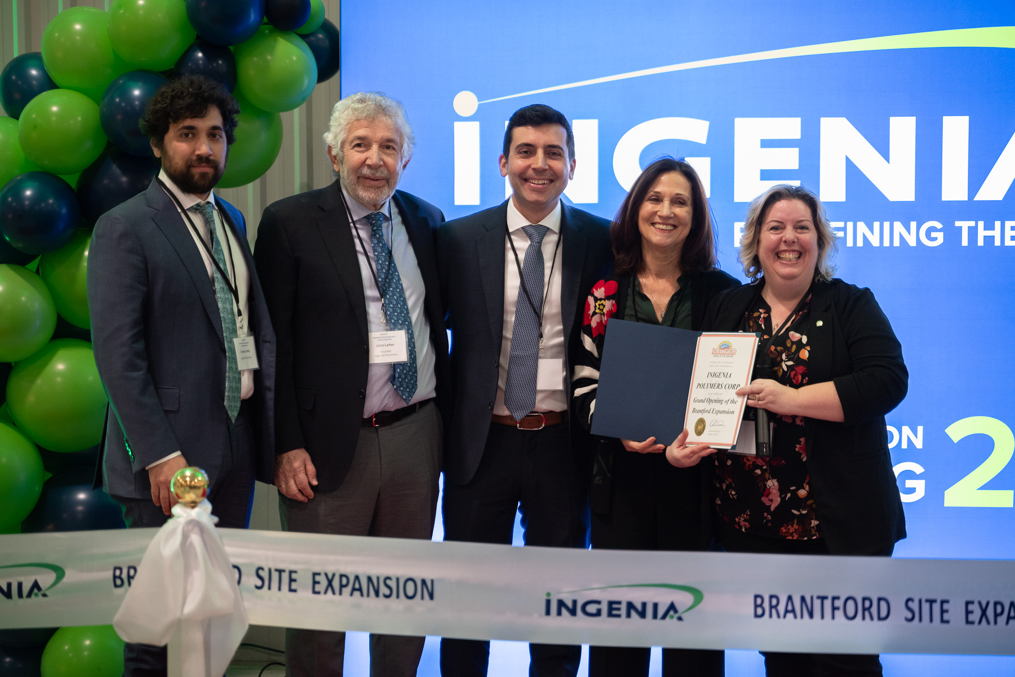 Ingenia Polymers celebrates expansion of Brantford facility | BrantBeacon