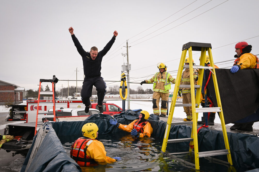 Taking the (Polar) plunge in support of Special Olympics | BrantBeacon