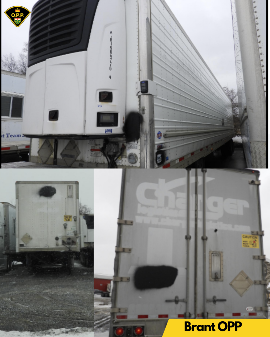 Brant OPP recover stolen trailers after search warrant | BrantBeacon