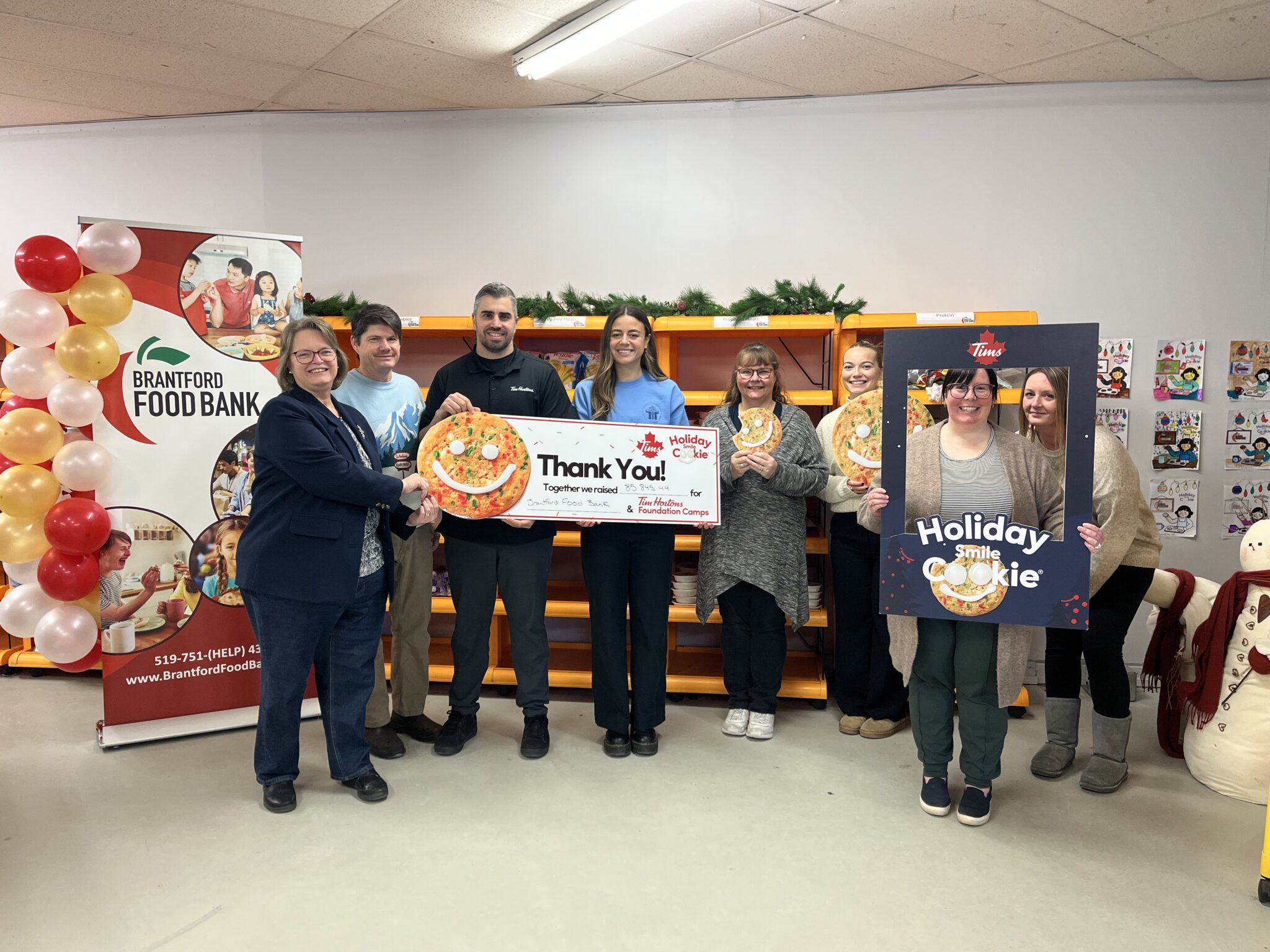 Food Bank receives $42,923 from Smile Cookie campaign | BrantBeacon